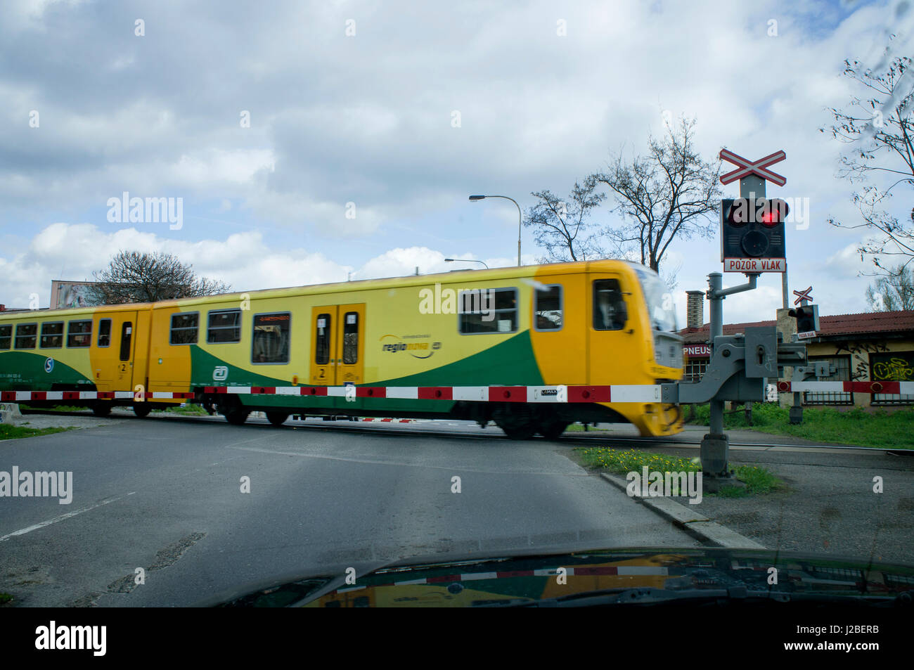 railway nr. 120, Praha Stock Photo - Alamy