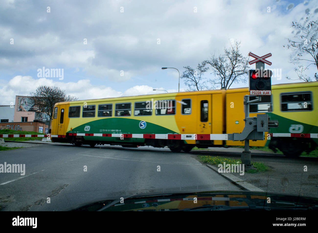 railway nr. 120, Praha Stock Photo - Alamy