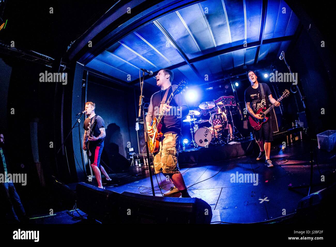 Punk rock band Belvedere performs live at Honky Tonky. Credit: PACIFIC ...