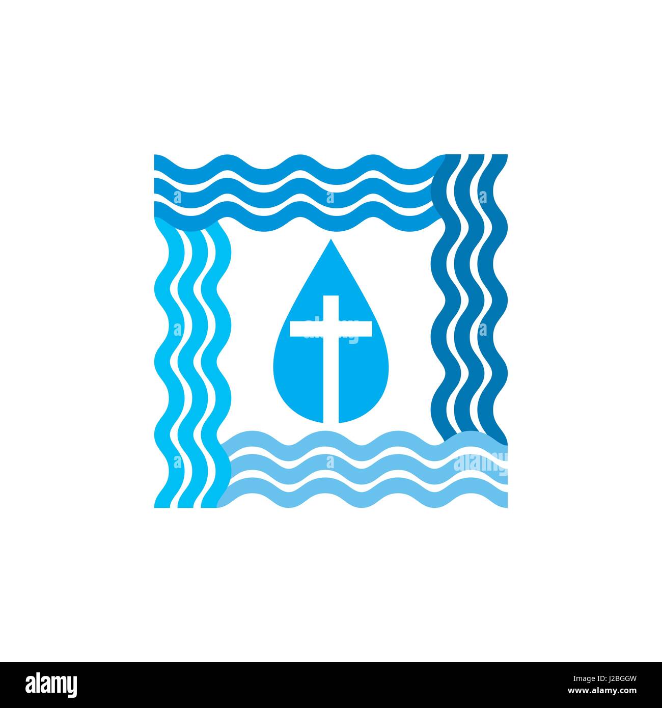 Holy water catholic church Stock Vector Images - Alamy