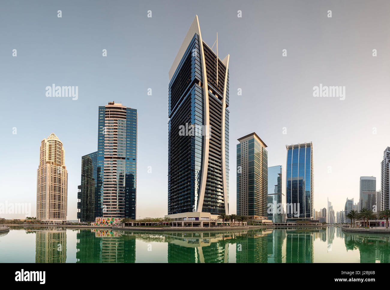 Dubai jlt skyline High Resolution Stock Photography and Images - Alamy