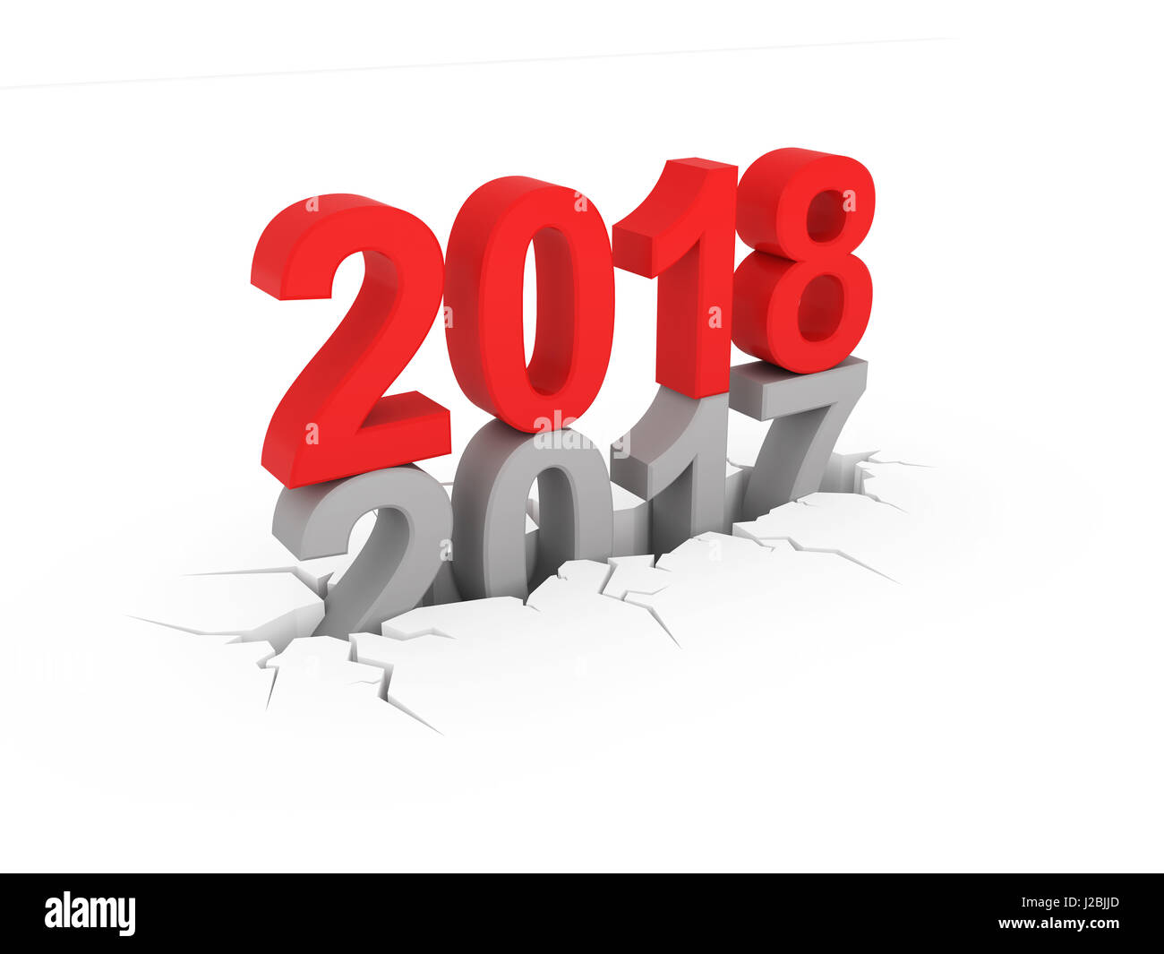 Number of the year Cut Out Stock Images & Pictures - Alamy