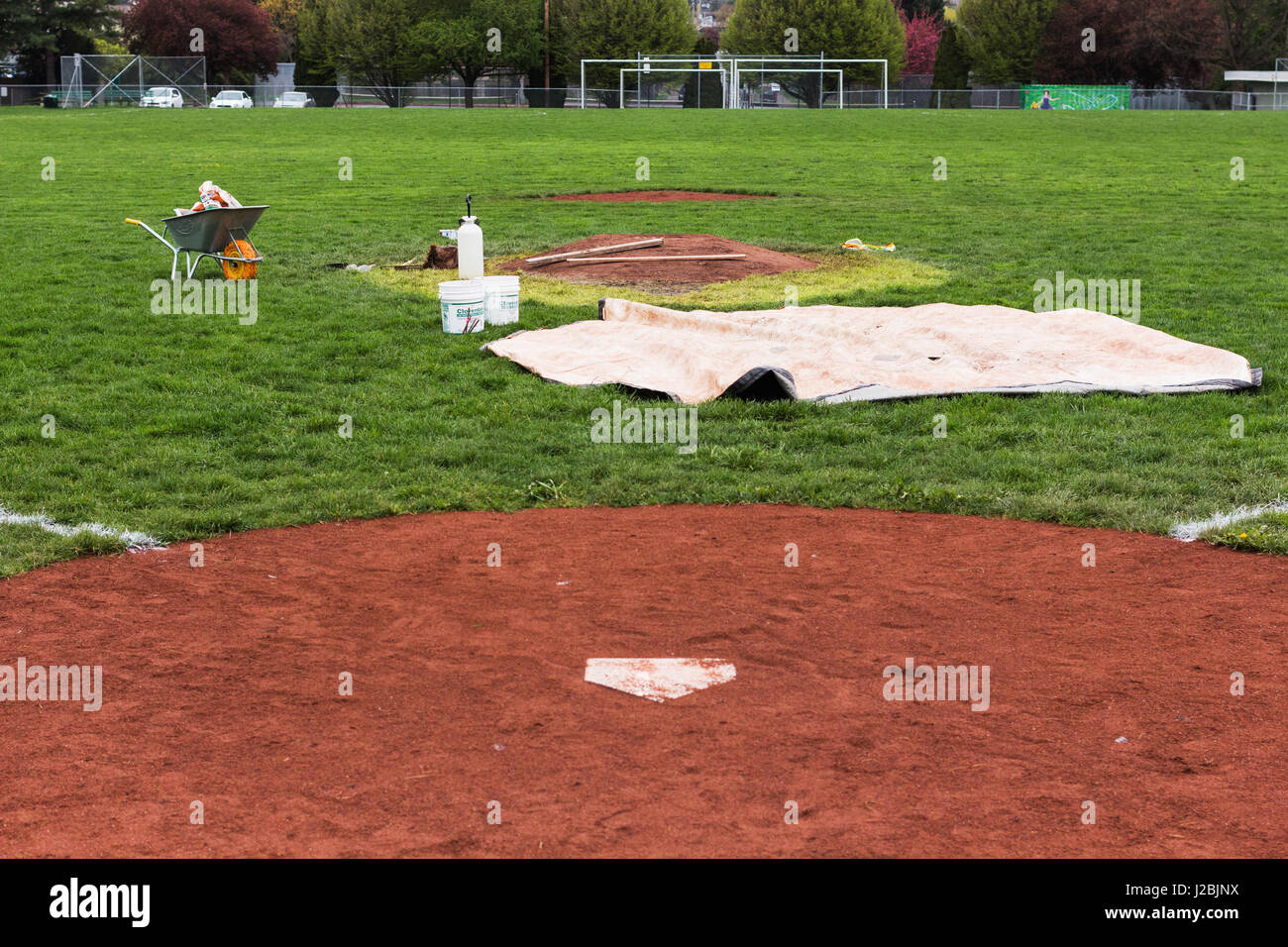 Baseball Diamond Stock Photos & Baseball Diamond Stock Images - Alamy