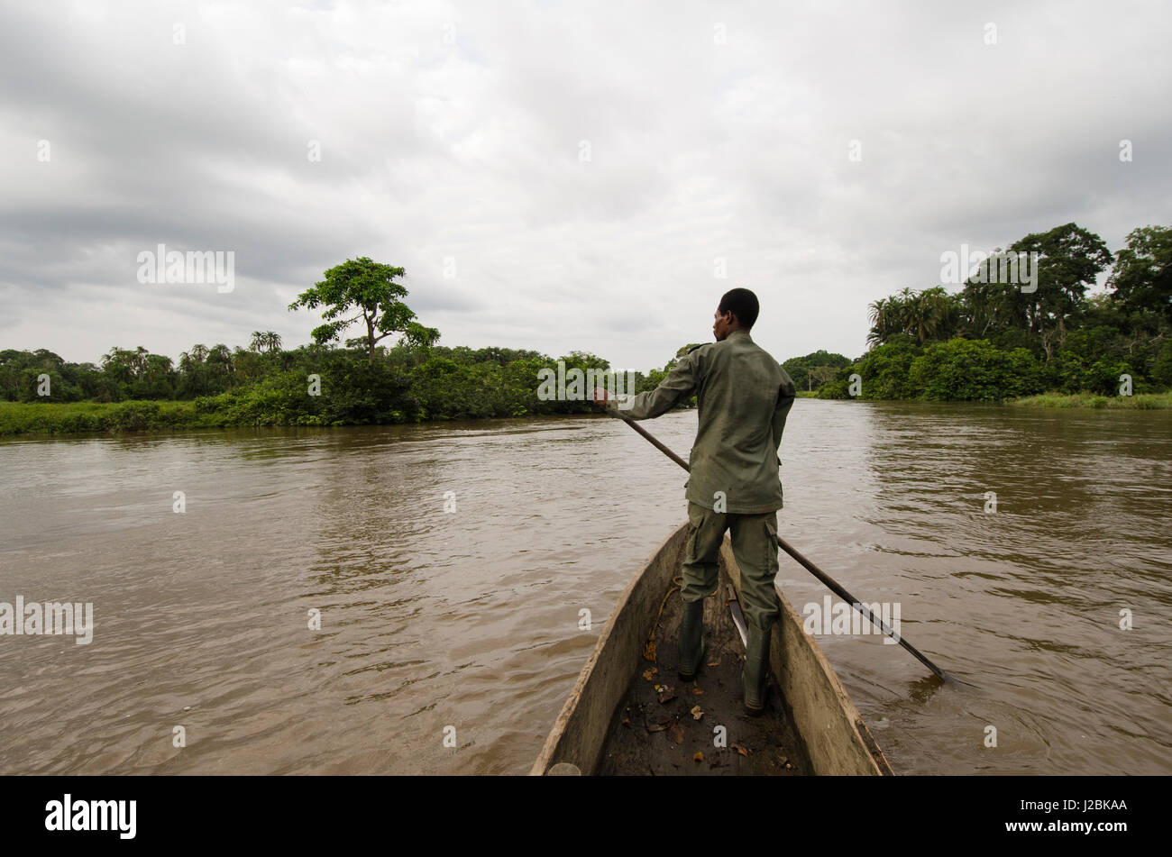 Scenic Lekoli River, Congo Stock Photo - Alamy