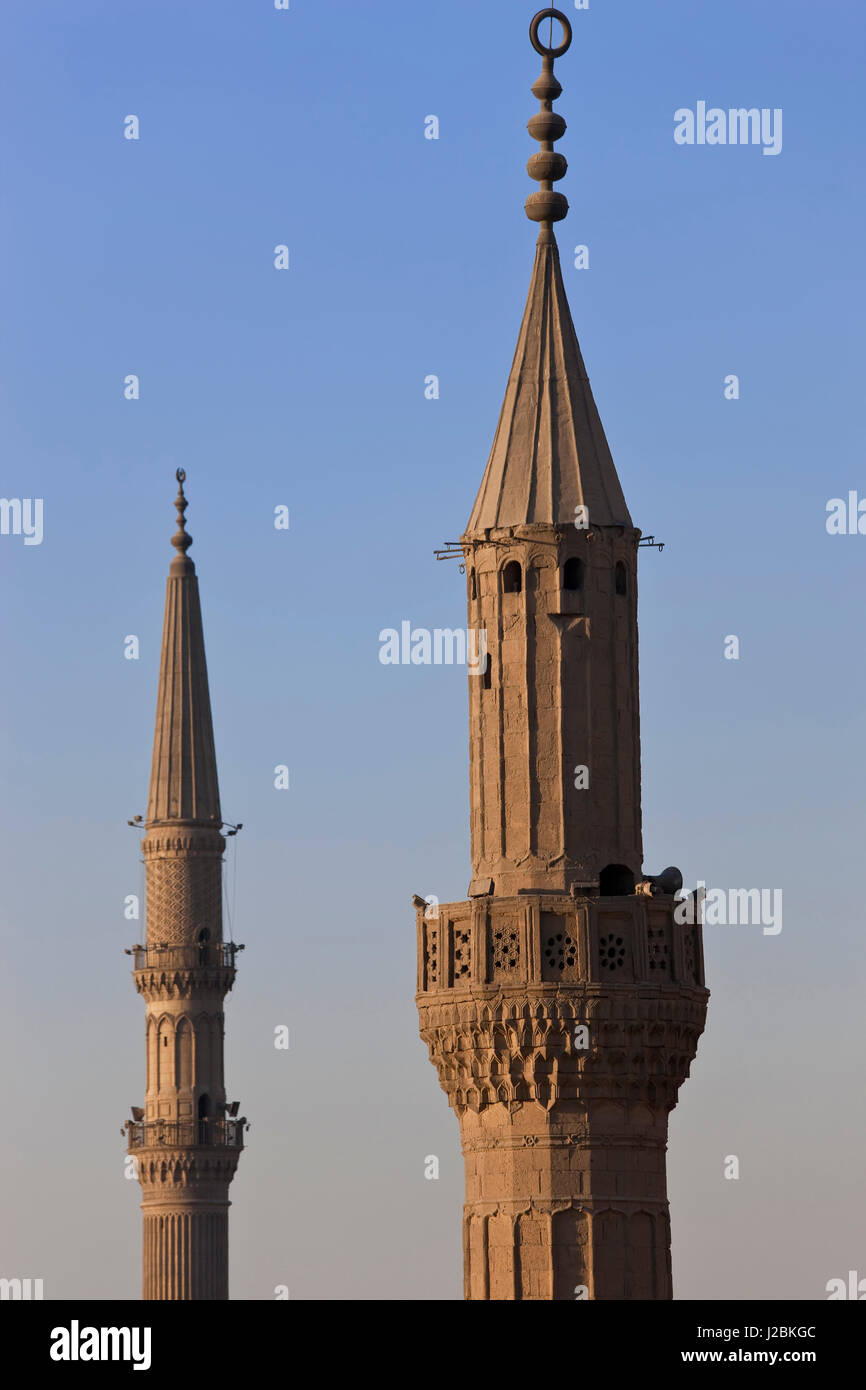 Towers of mosque, Cairo, Egypt Stock Photo - Alamy