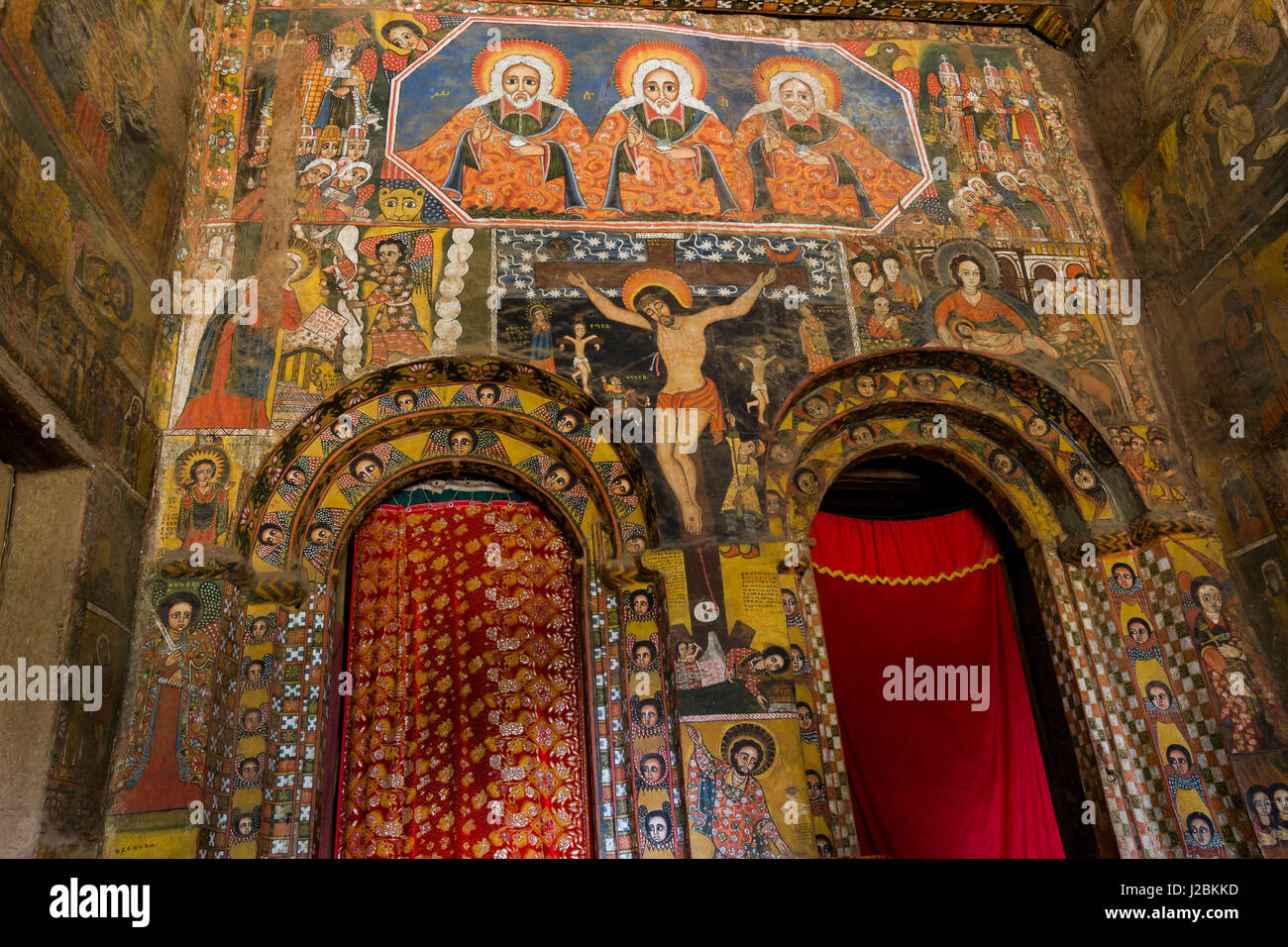 Africa, Ethiopian Highlands, Western Amhara, Gondar, Debre Berhan ...