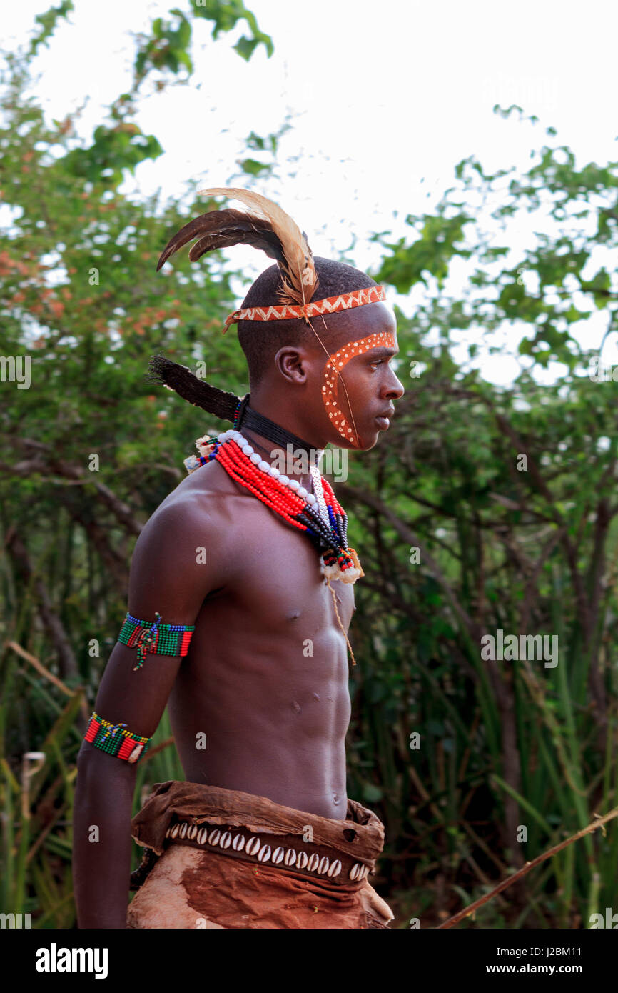 Hamer man. Keske. Ethiopia, Africa Stock Photo - Alamy