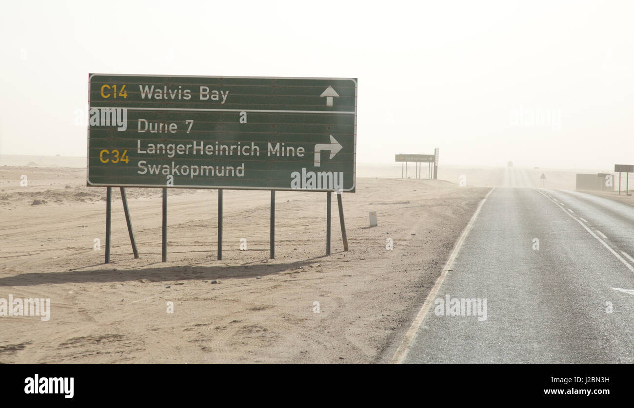 Sandstorm in the namib desert hi-res stock photography and images - Alamy