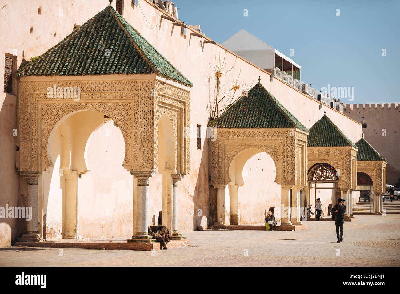Place Lahdim, Meknes, Morocco, North Africa Stock Photo - Alamy