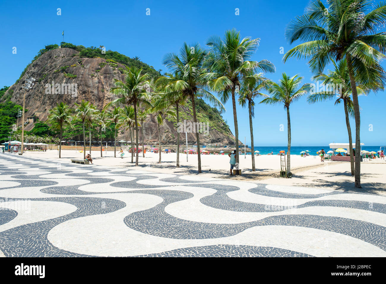 Copacabana Beach Sidewalk