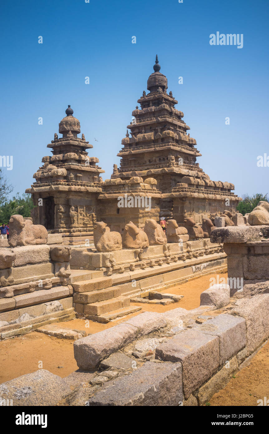 Shore Temple, Tamil Nadu India Stock Photo - Alamy