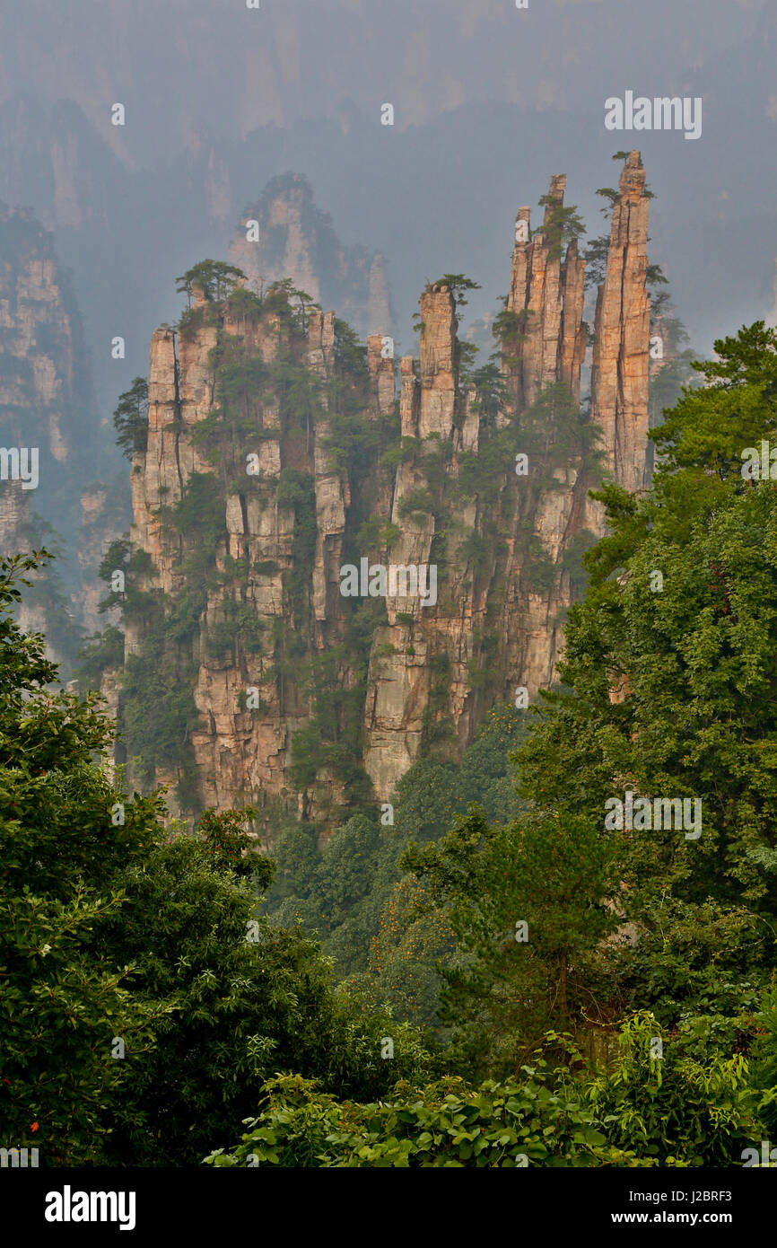 Hallelujah Mountains China, Wulingyuan District, Landscape and many ...
