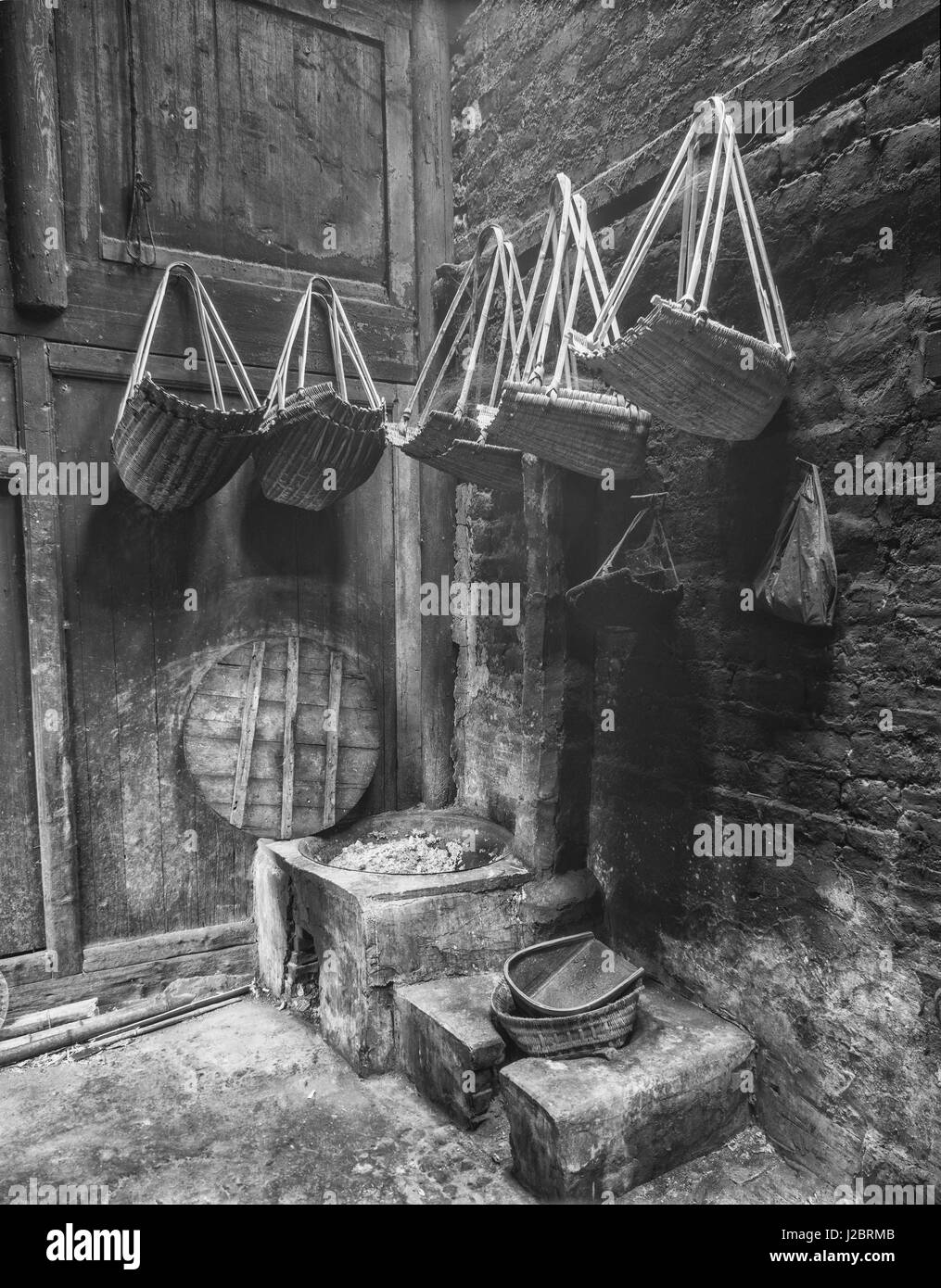 China, Ming Village Kitchen Stock Photo - Alamy