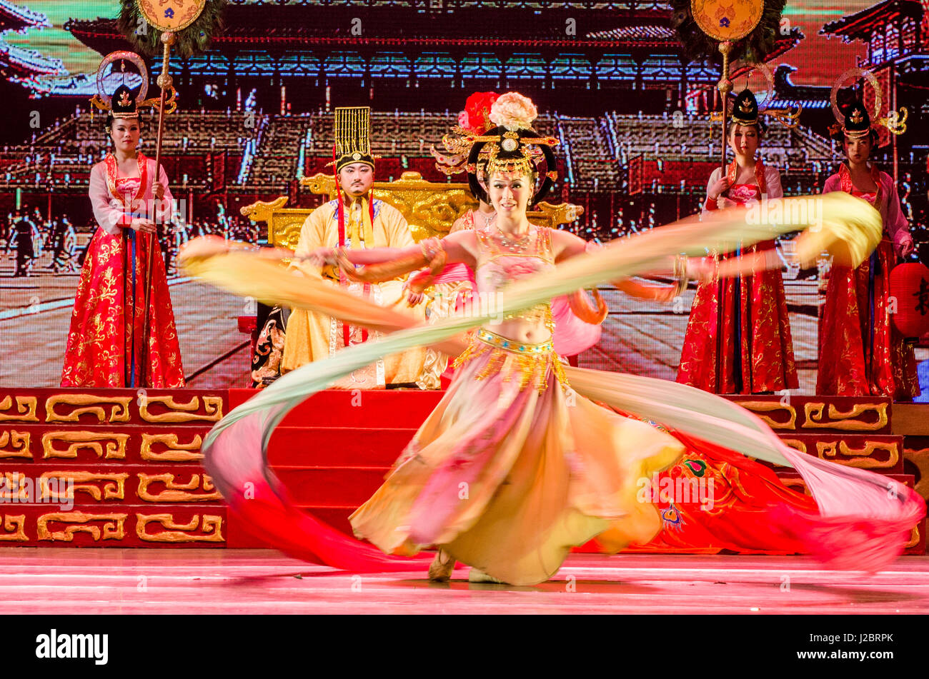Tang Dynasty Stage Show High Resolution Stock Photography and Images ...