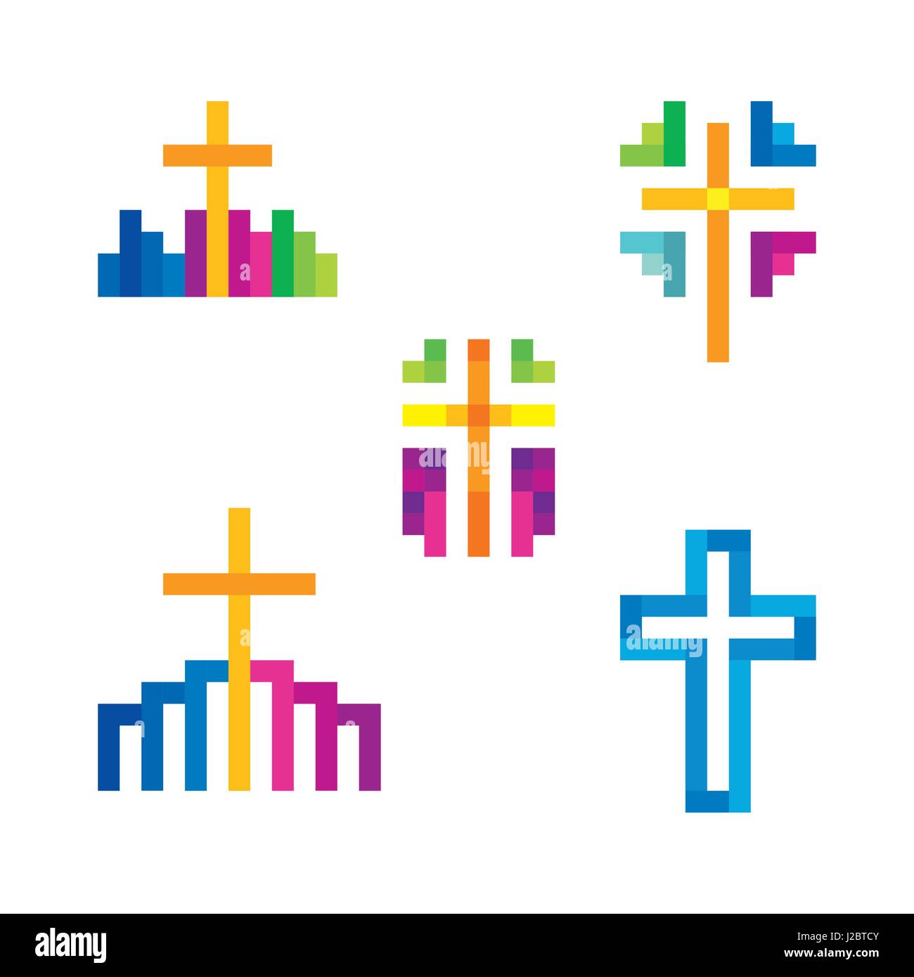 Holy communion at mission church Stock Vector Images - Alamy