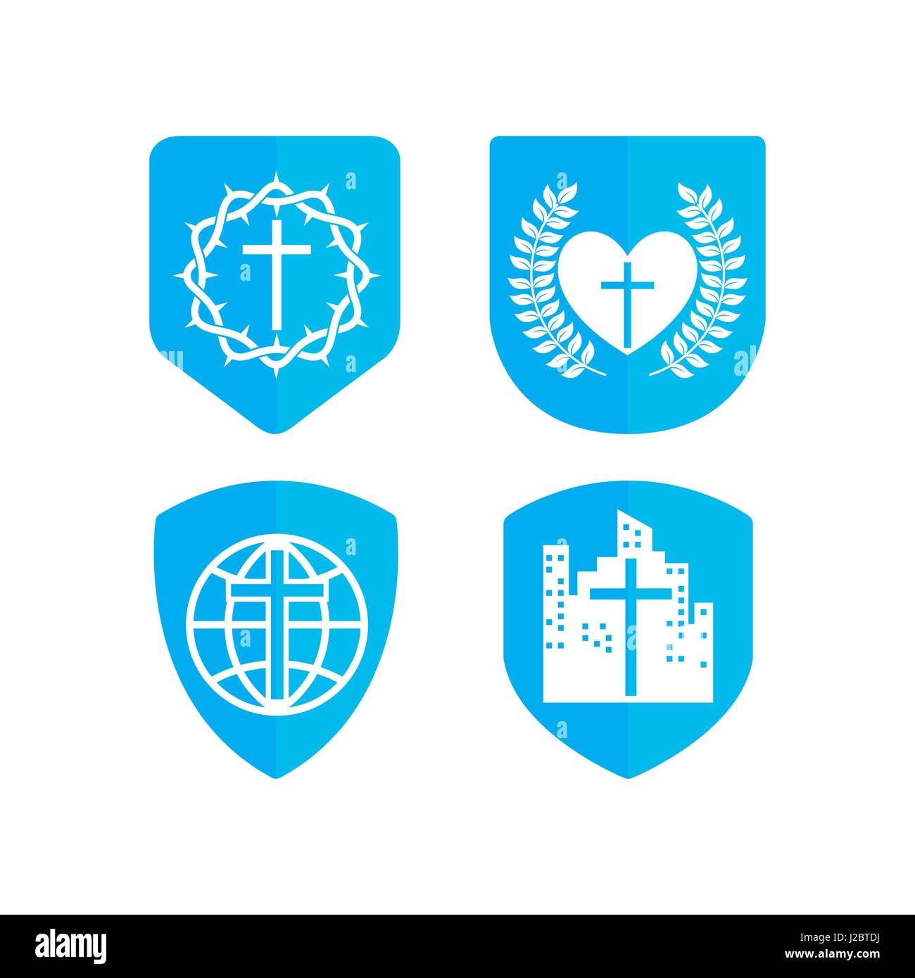 Holy communion at mission church Stock Vector Images - Alamy