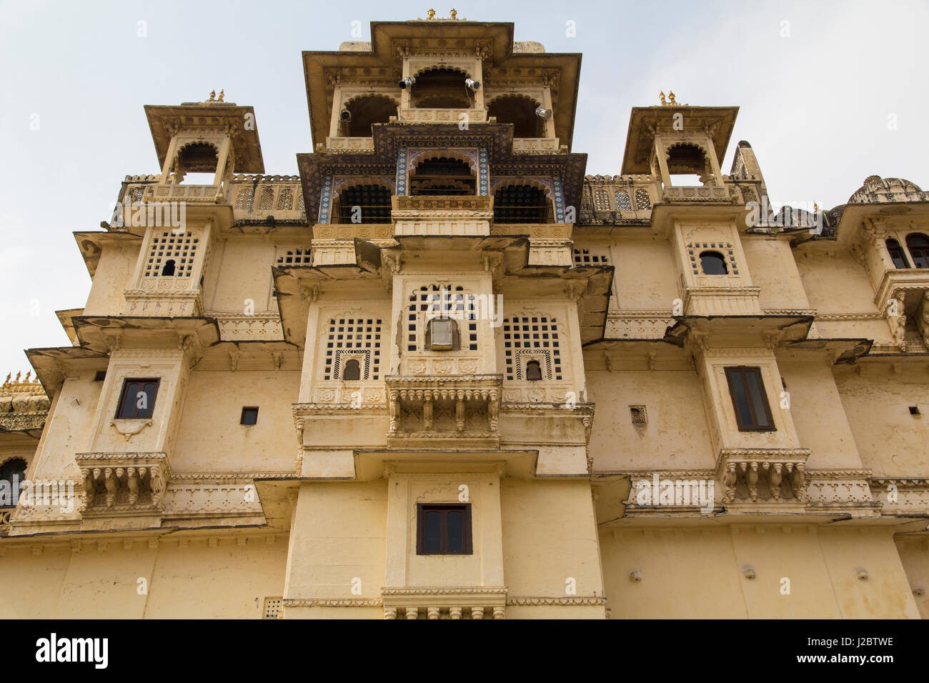India, Rajasthan, Udaipur. City Palace of the Maharajah Stock Photo - Alamy