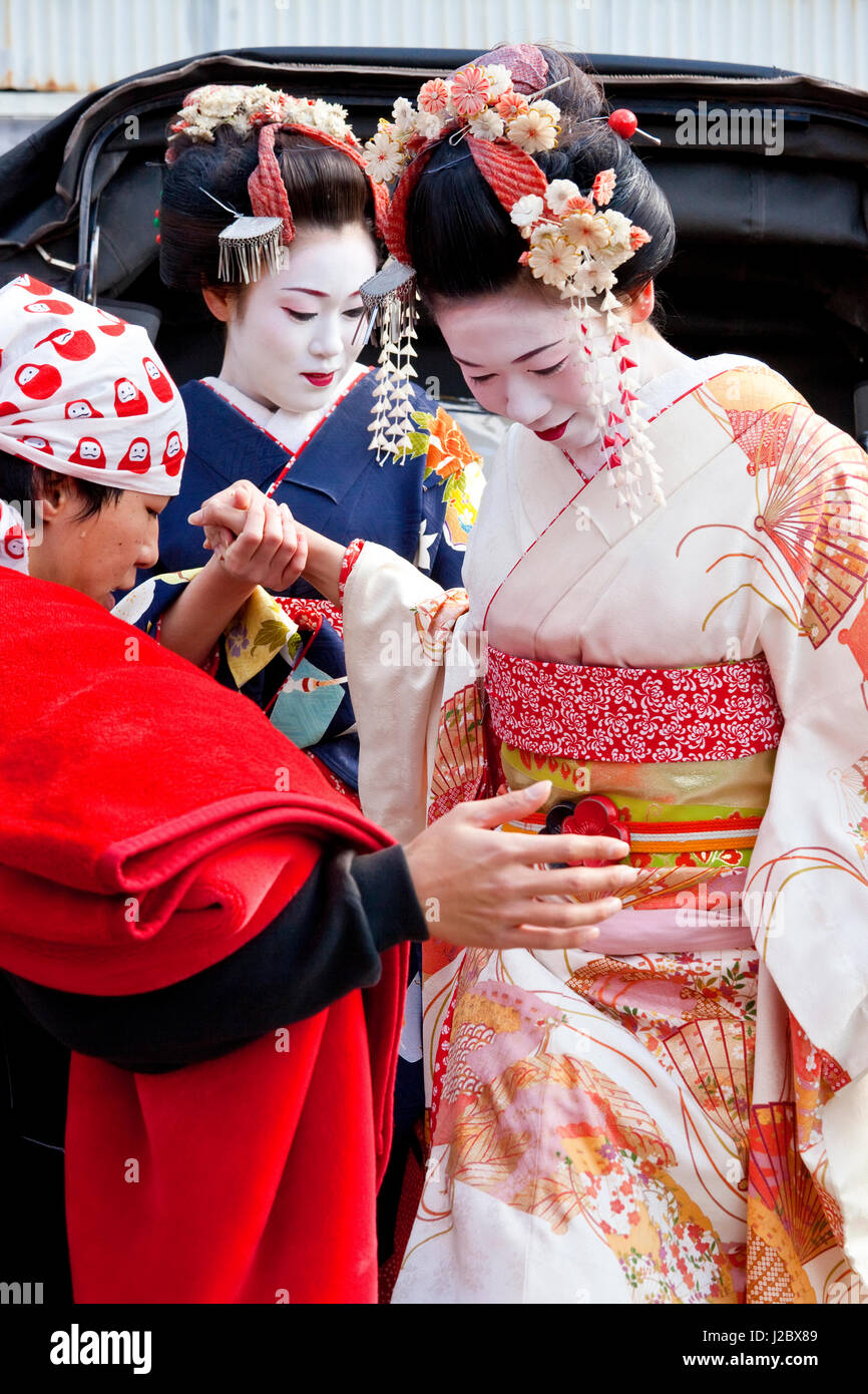 Geisha, Kyoto, Japan Stock Photo - Alamy