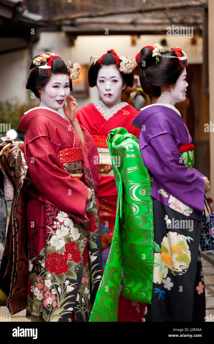 Geisha, Kyoto, Japan Stock Photo - Alamy