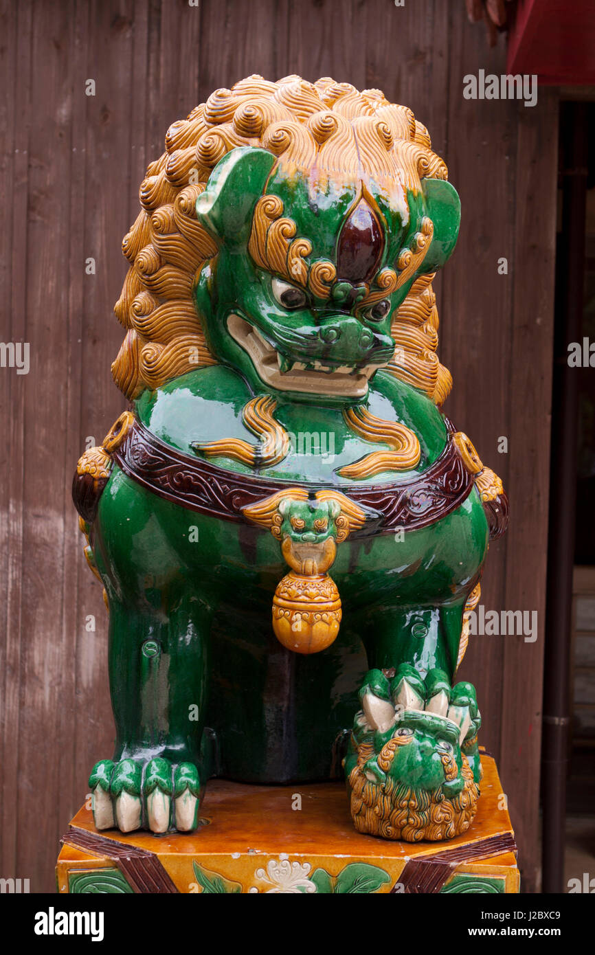 Shisa, or Okinawan lion gods, are protective deities said to bring good ...