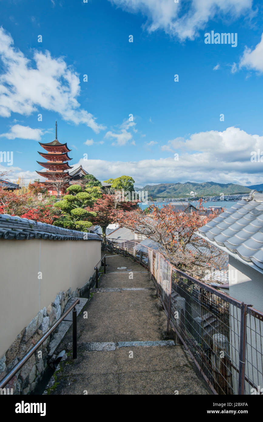 Japan, Miyajima, Toyokuni Shrine Pagoda Stock Photo - Alamy