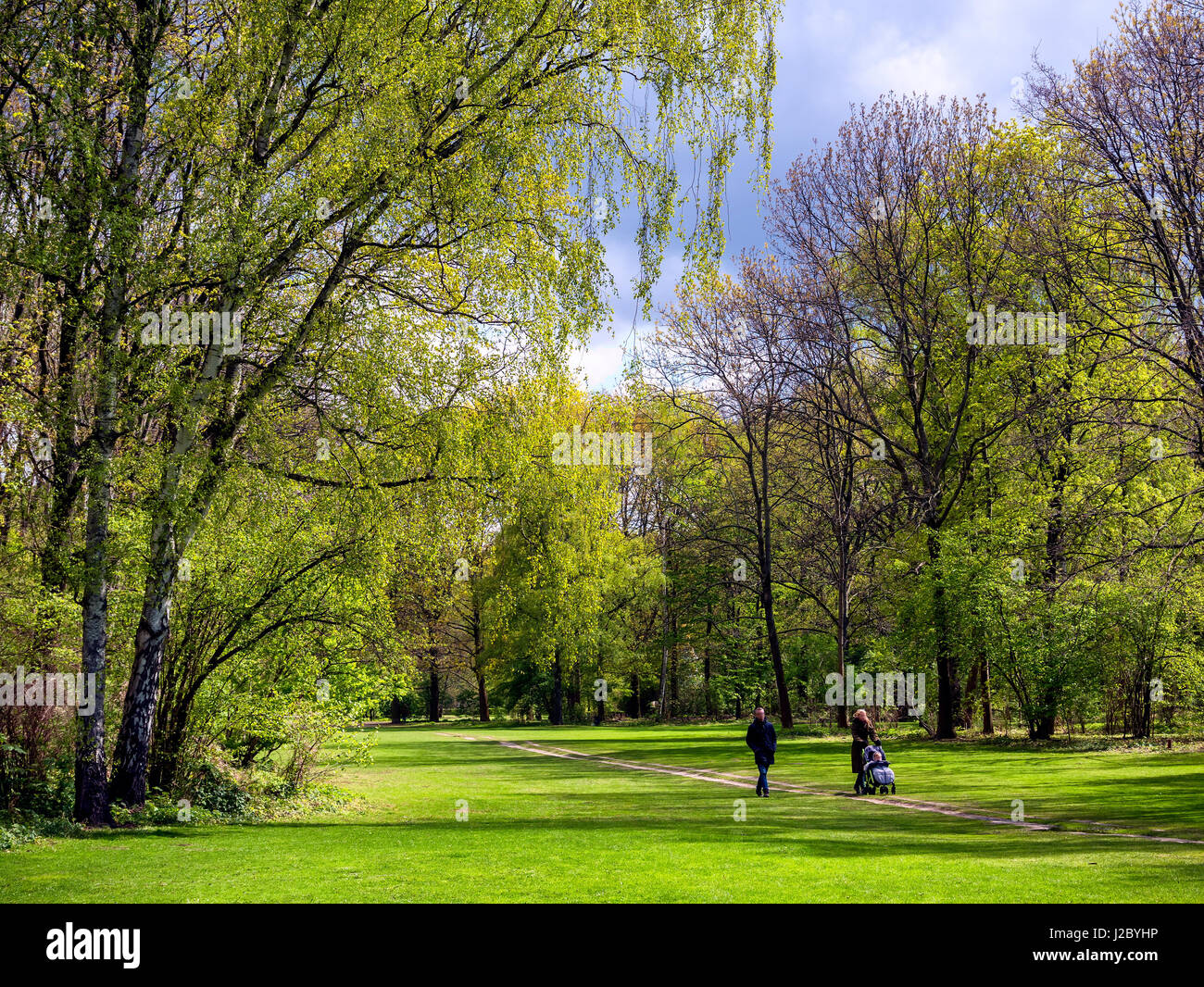 Tiergarten in springtime Berlin, Germany Stock Photo - Alamy