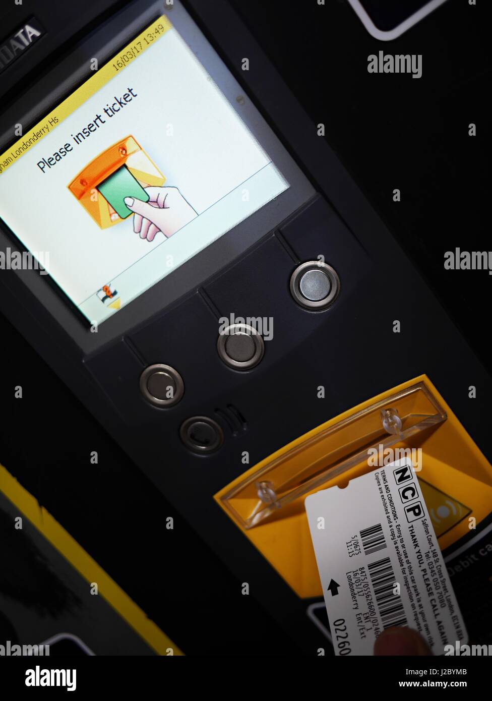 Ncp parking machine hi-res stock photography and images - Alamy