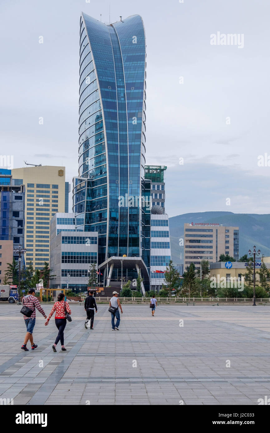 Ulaanbaatar and blue sky tower hi-res stock photography and images - Alamy