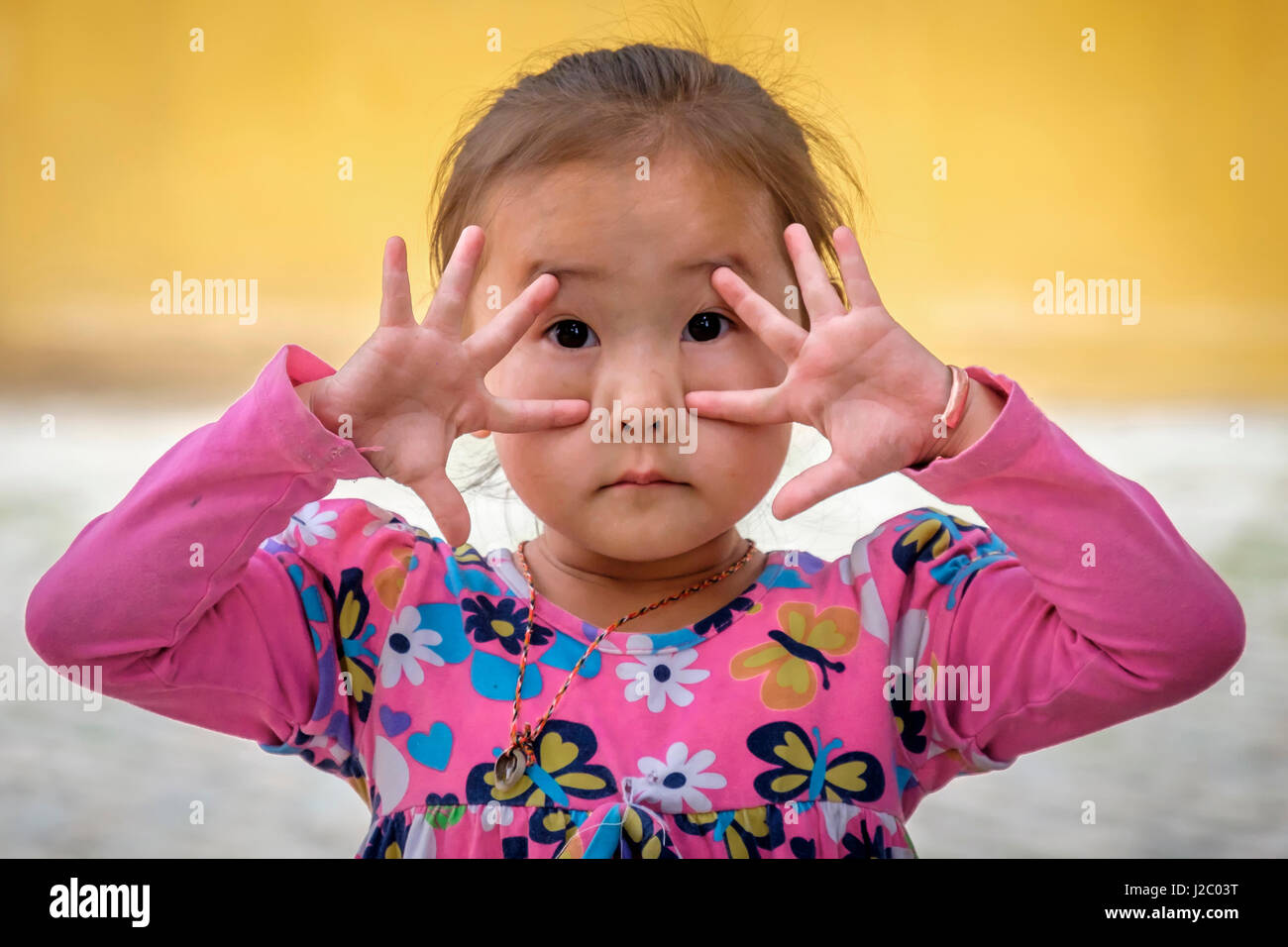Asia, Mongolia, Ulaanbaatar, Gandantegchinlen (Gandan) Monastery. Young ...