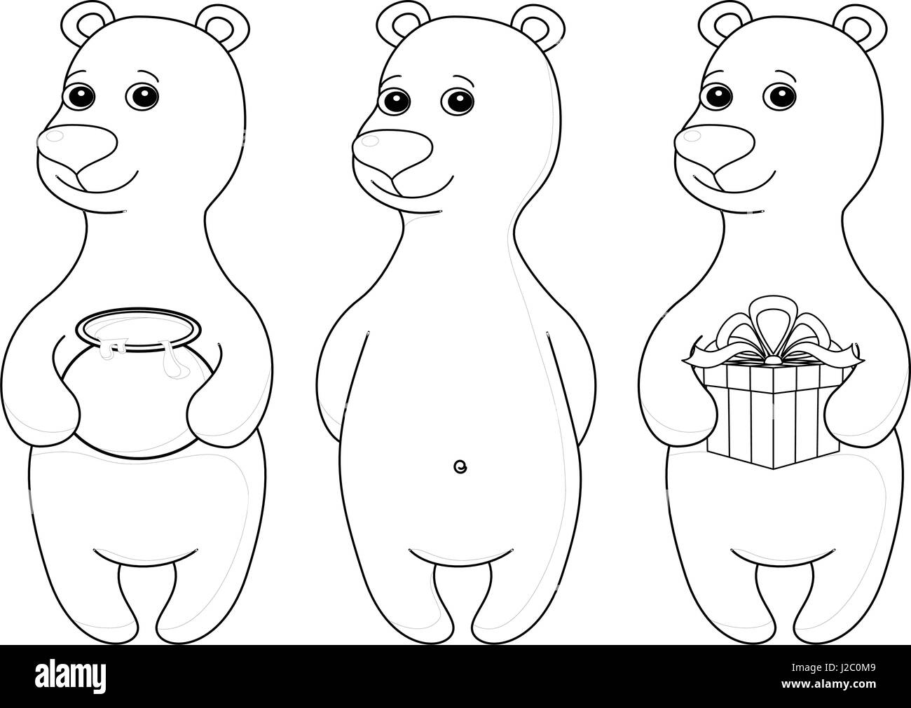 Box teddy Stock Vector Images - Alamy