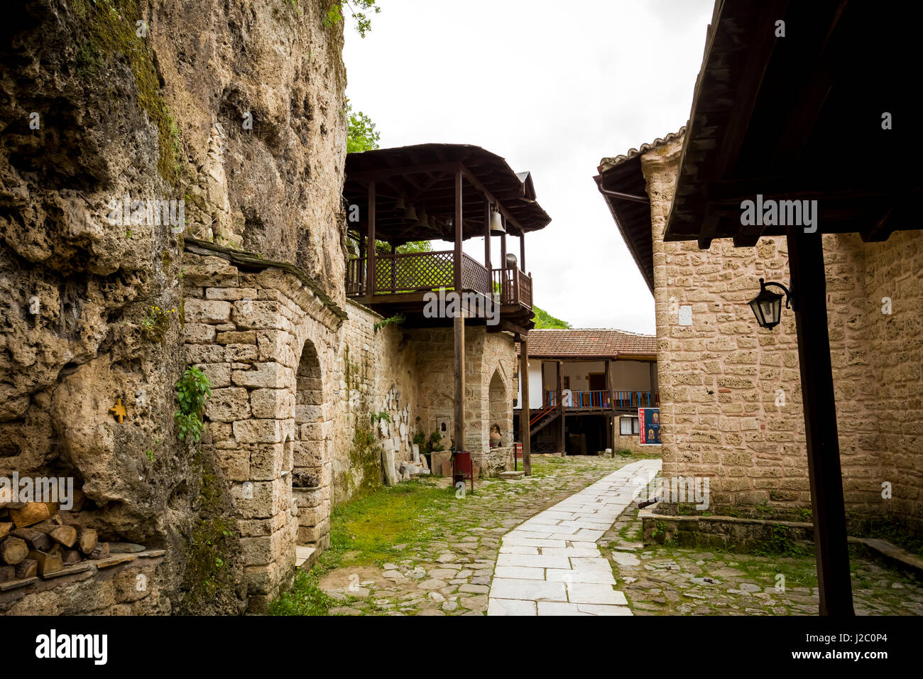 Monastery of Saint John the Baptist Stock Photo - Alamy