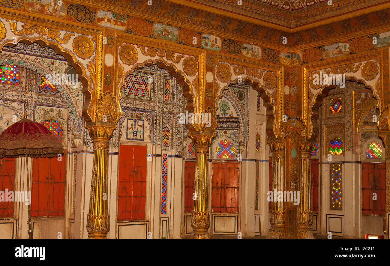 Palace of Flowers. Moti Mahal. Phool Mahal. Mehrangarh Fort. 10th ...