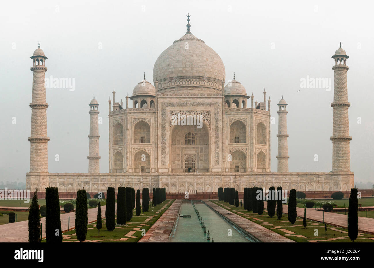 Taj Mahal in morning mist. Agra. India. (Large format sizes available ...