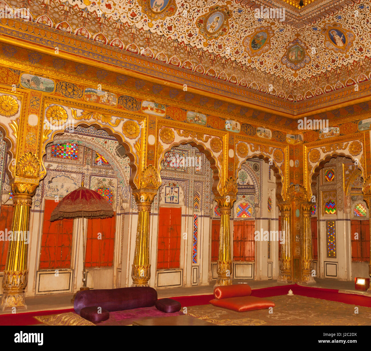 Palace of Flowers. Moti Mahal. Phool Mahal. Mehrangarh Fort. 10th ...