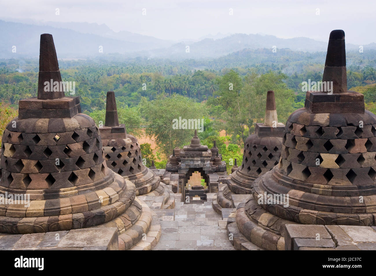 Borobudur, Java, Indonesia Stock Photo - Alamy