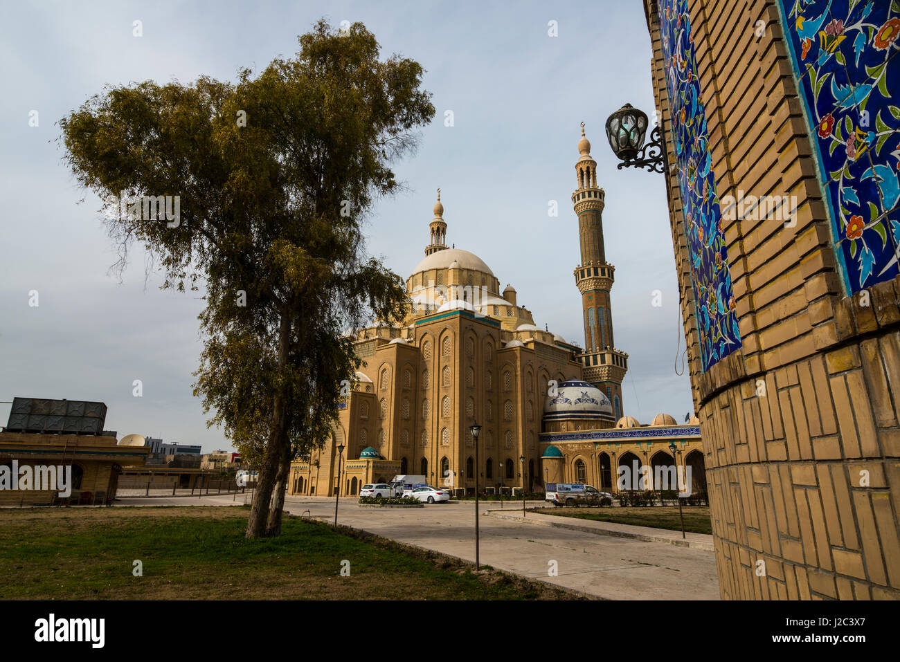 Jalil Khayat Mosque in Erbil or Hawler, capital of Iraq, Kurdistan ...
