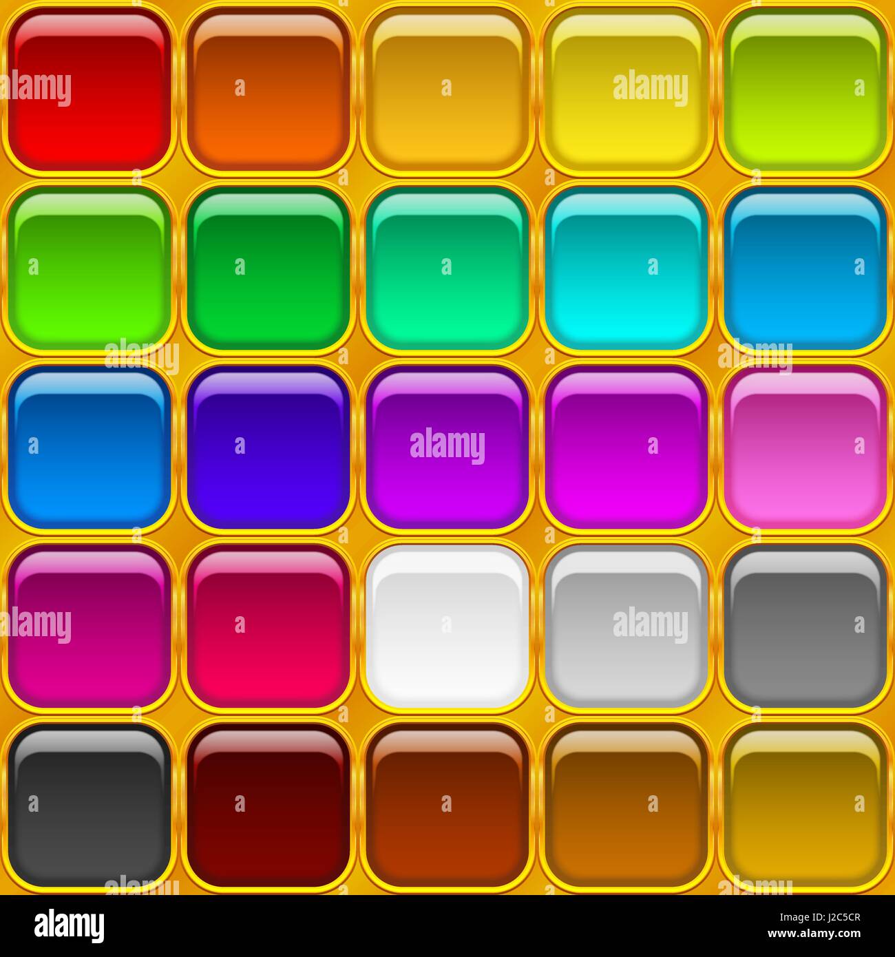 Square buttons, seamless Stock Vector Image & Art - Alamy