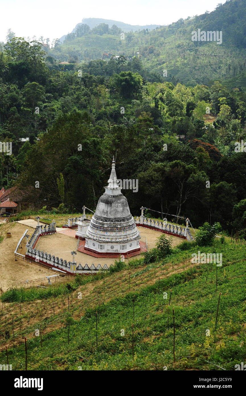 Sri Lanka, Ella, small stupa in rural area Stock Photo - Alamy