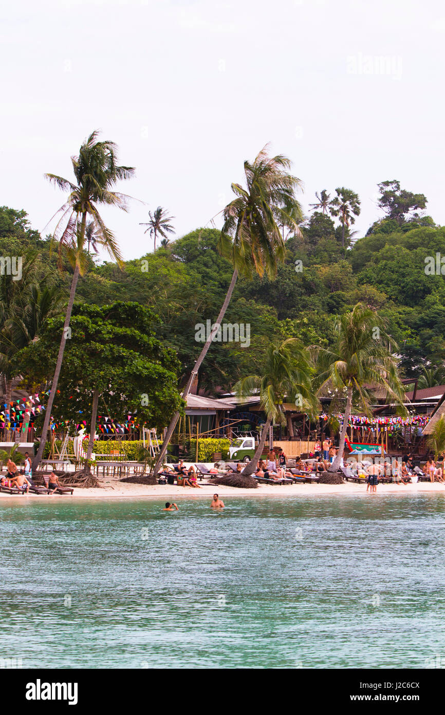 The sunset side of Had Rin beach is a much quieter and peaceful side of ...