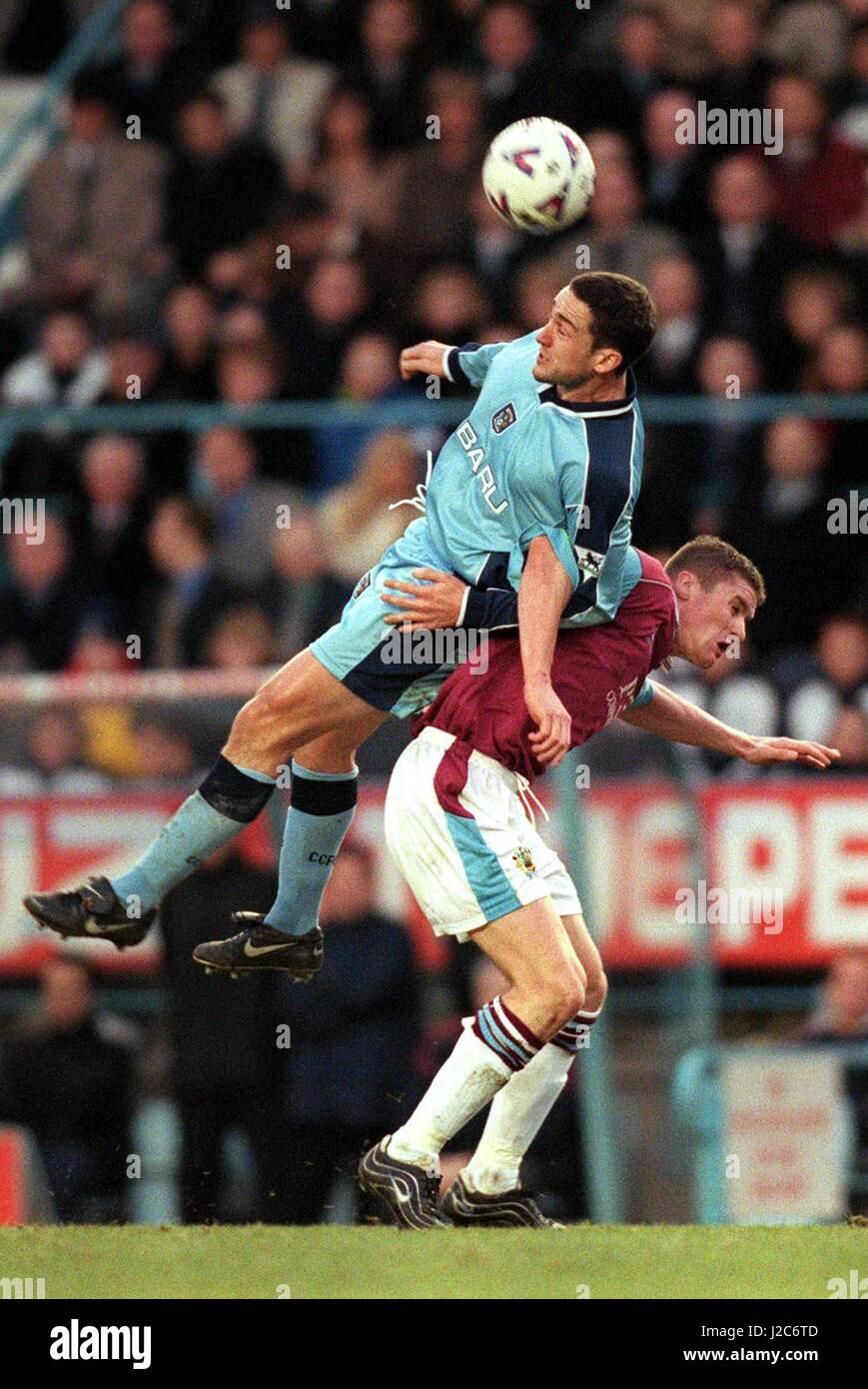 PAUL TELFER & ANDY COOKE COVENTRY CITY V BURNLEY 08 January 2000 Stock ...