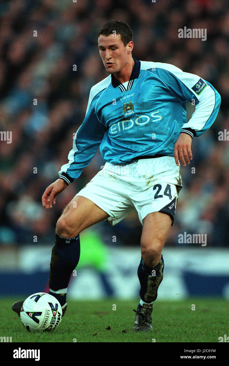 LEE PEACOCK MANCHESTER CITY FC 09 January 2000 Stock Photo - Alamy