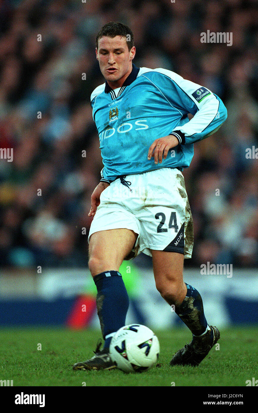 LEE PEACOCK MANCHESTER CITY FC 09 January 2000 Stock Photo - Alamy