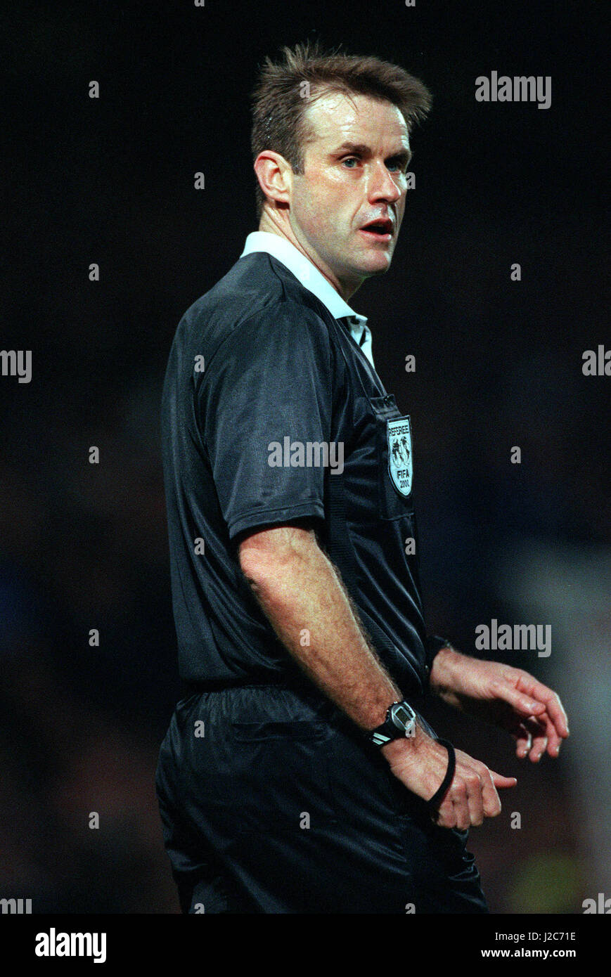 GRAHAM BARBER PREMIER LEAGUE REFEREE 15 January 2000 Stock Photo - Alamy