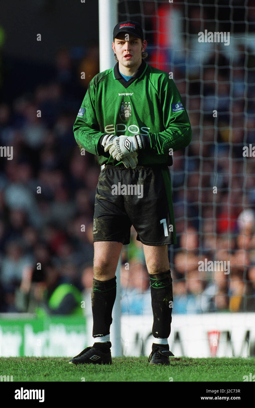 NICKY WEAVER MANCHESTER CITY FC 16 January 2000 Stock Photo - Alamy