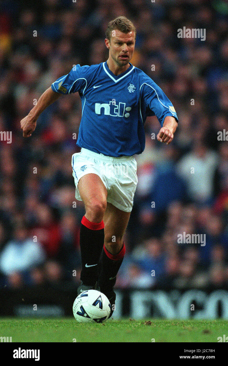 ARTHUR NUMAN GLASGOW RANGERS FC 22 January 2000 Stock Photo - Alamy