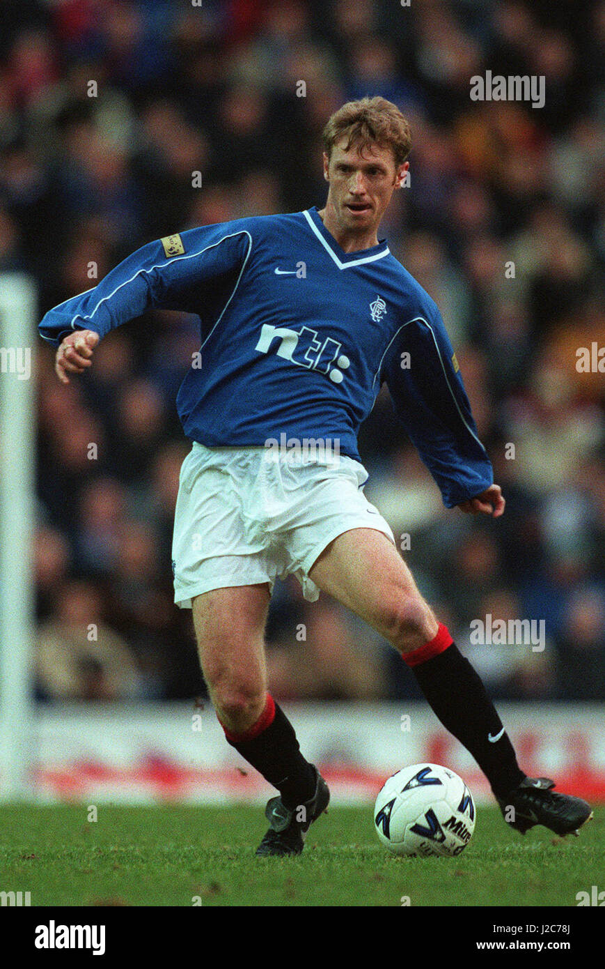 CRAIG MOORE GLASGOW RANGERS FC 22 January 2000 Stock Photo - Alamy