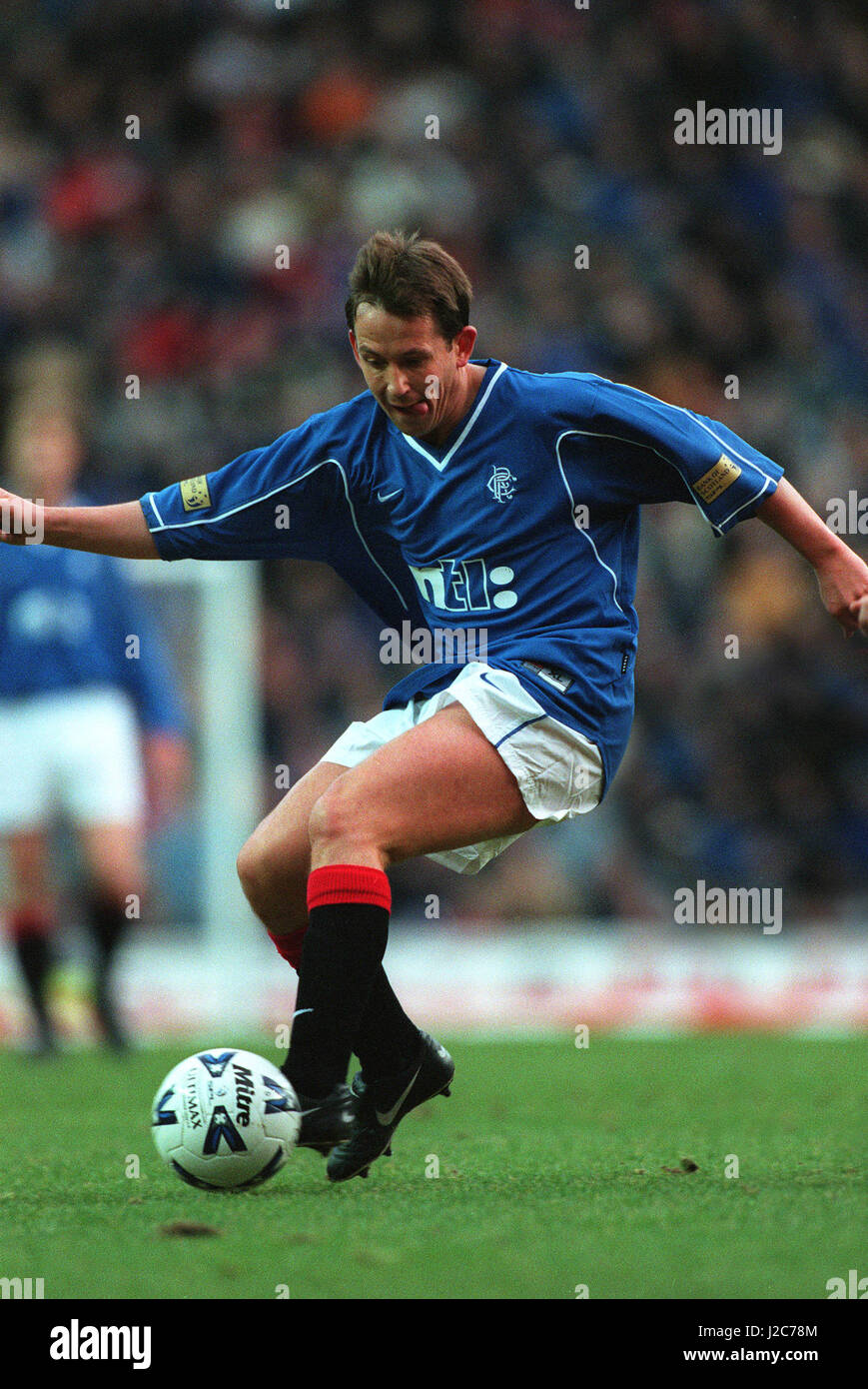 BILLY DODDS GLASGOW RANGERS FC 22 January 2000 Stock Photo - Alamy