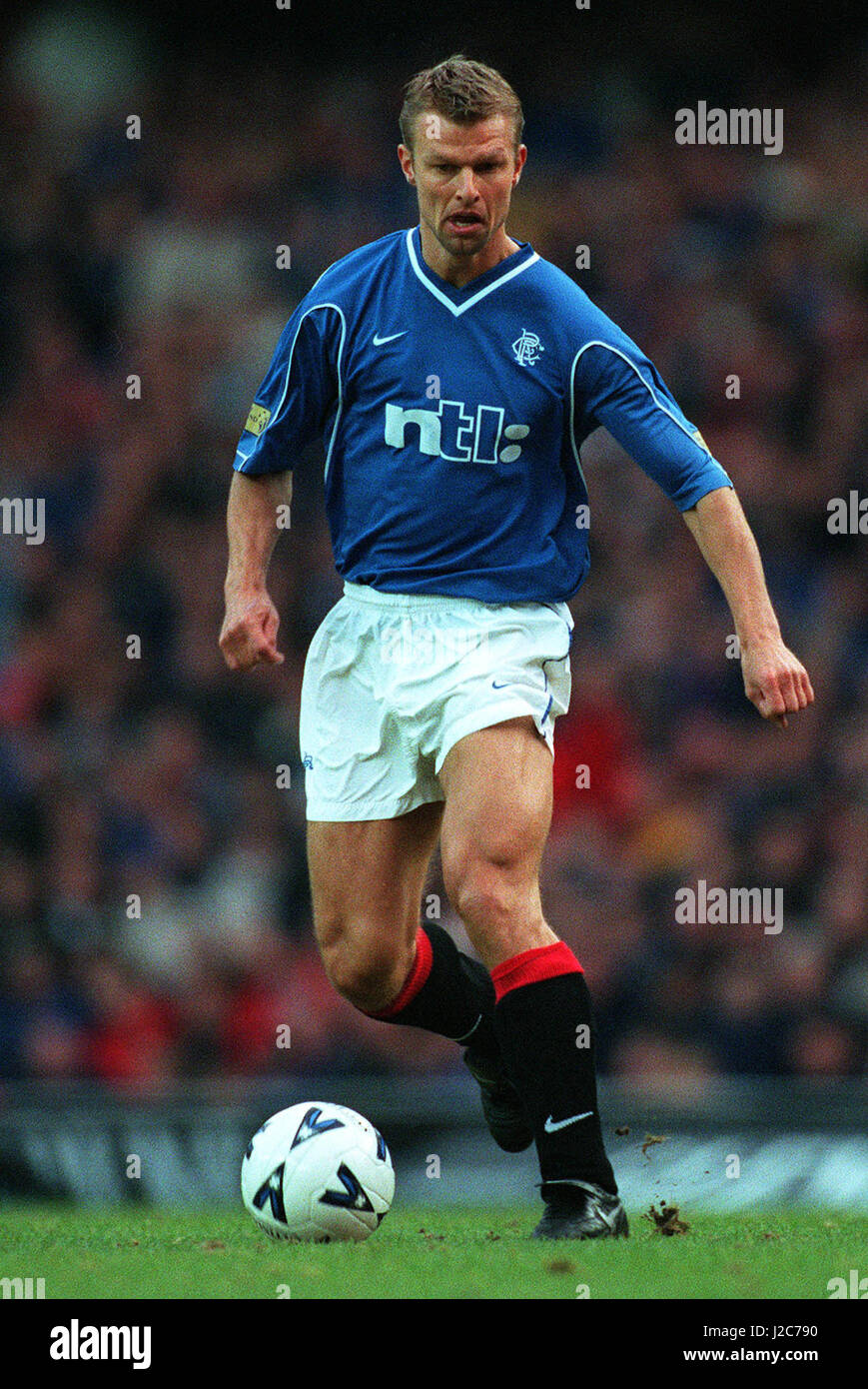 ARTHUR NUMAN GLASGOW RANGERS FC 22 January 2000 Stock Photo - Alamy
