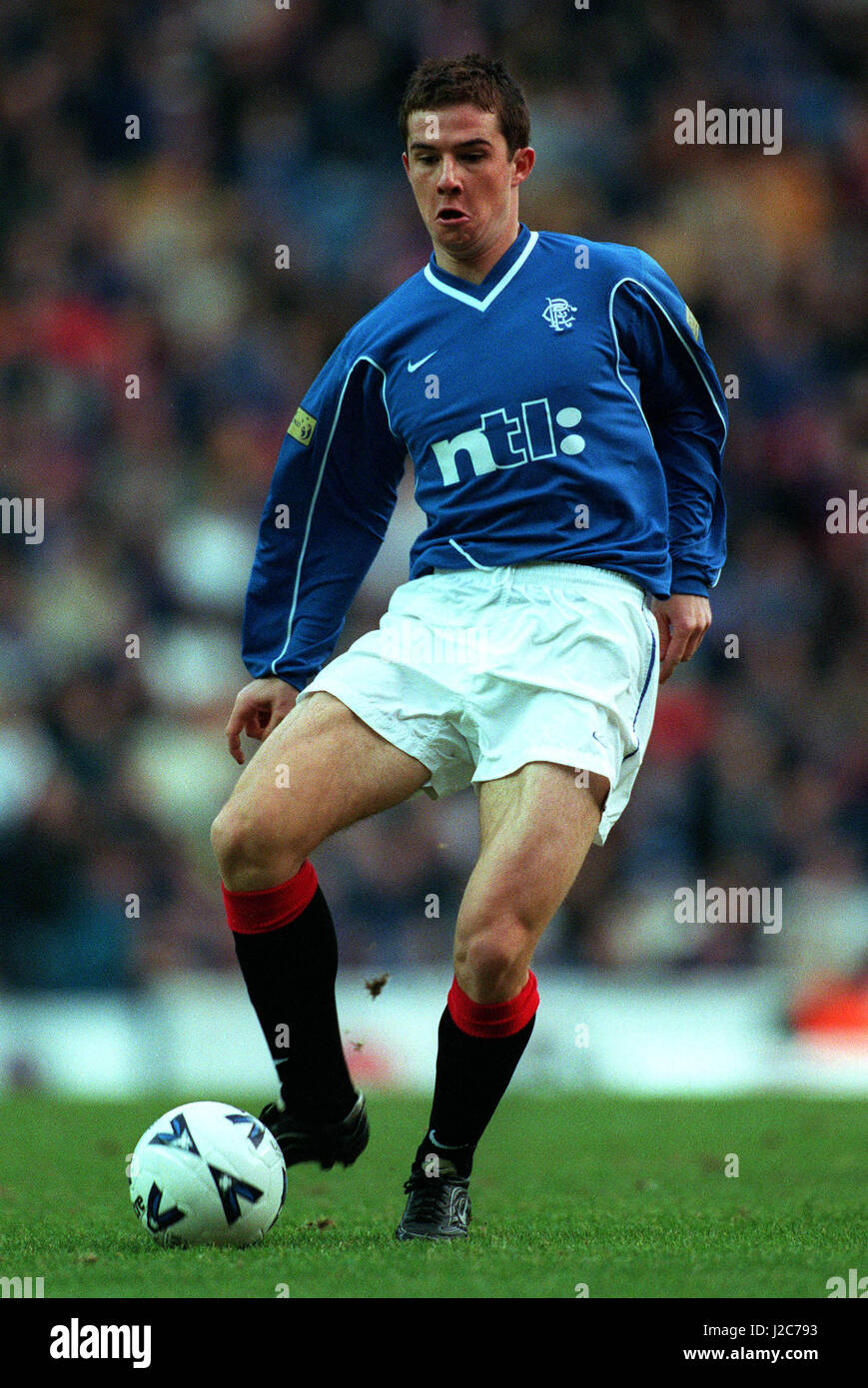 BARRY FERGUSON GLASGOW RANGERS FC 22 January 2000 Stock Photo - Alamy