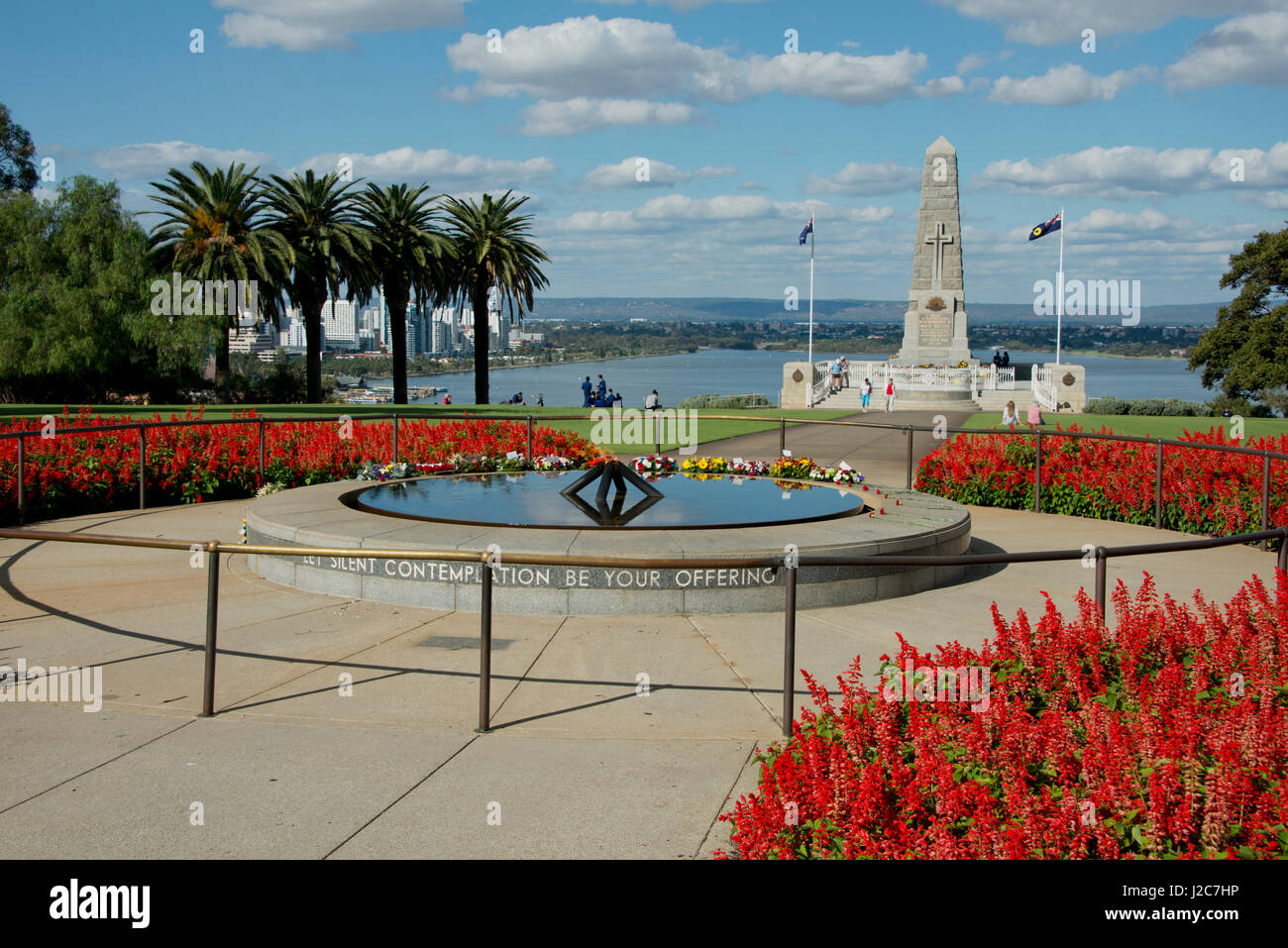 Western Australia, Perth. King's Park. Perth's premier 1,000 acre city ...